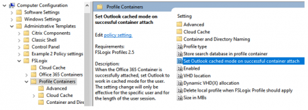 How to Implement Outlook Cached Mode with FSLogix profiles – vCloudInfo